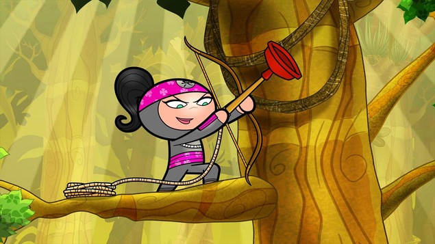 Video | Chop Chop Ninja Challenge | Épisode | Voler l'œuf doré - Jo | ICI Radio-Canada.ca Jeunesse