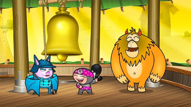 Video | Chop Chop Ninja Challenge | Épisode | Sonner la cloche - Jo ...