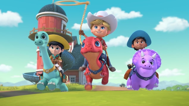 Video | Dino ranch | Épisode | Le cadeau parfait de Jane | ICI Radio ...