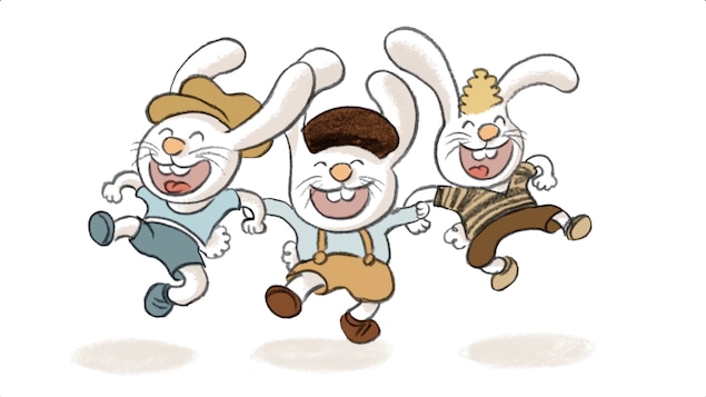 Video | Histoires pour les petits | Épisode | Trois petits lapins très ...