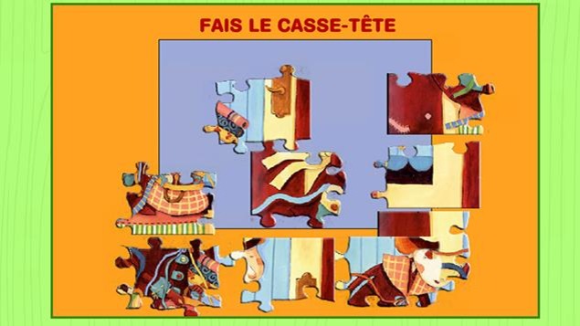 Jeu | Casse-tête - Le rêve de Passepoil | ICI Radio-Canada.ca Jeunesse
