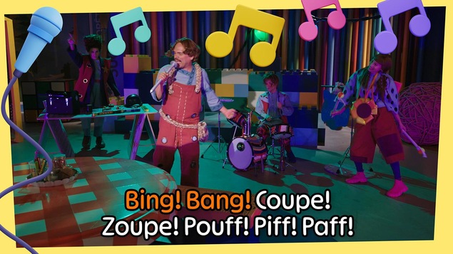 Video | Les Millimus | Épisode | Chanson Bing, bang, coupe! | ICI Radio ...