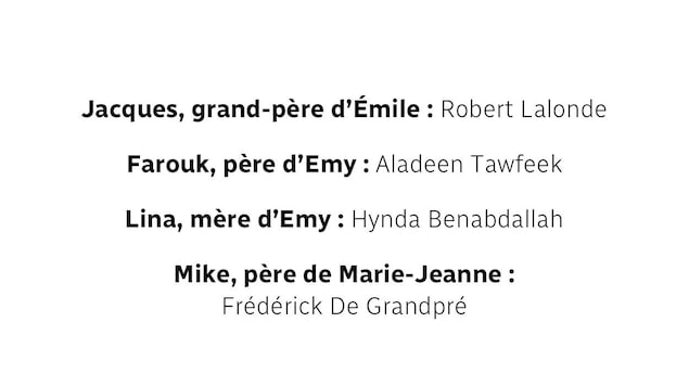 Personnage | Premier trio | Personnage | Leur entourage | ICI Radio ...