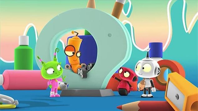 Video | Robin le robot | Épisode | Exercices d'équilibre | ICI Radio ...