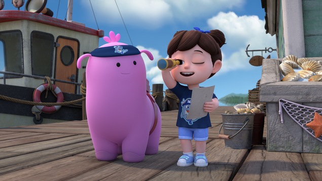 Video | Romy et Bou | Épisode | Bou et la chasse au trésor | ICI Radio ...